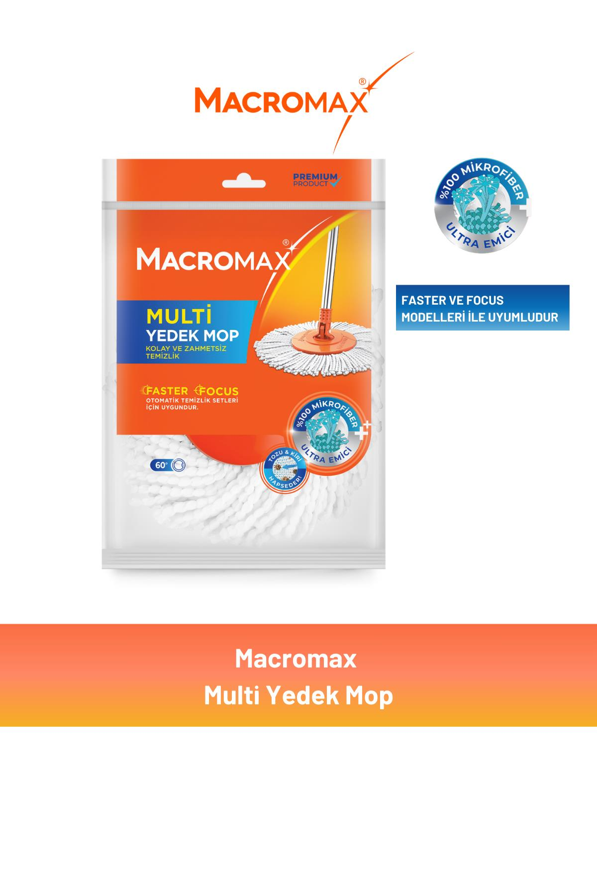 Macromax Multi Mop Yedek (Faster Yedek) - BunlarEve.com - 134,90 TL